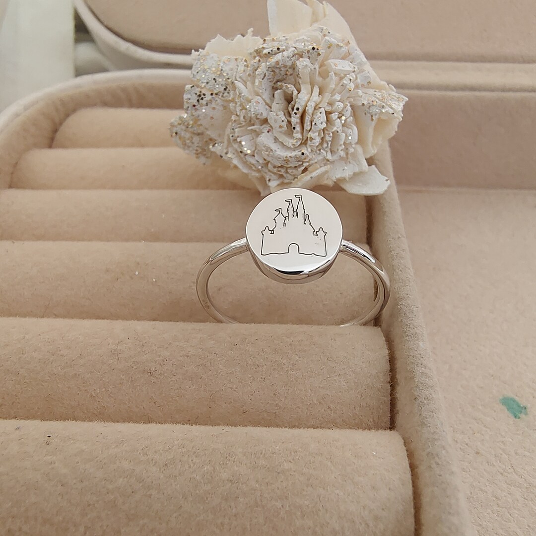 Mickey Castle Ring, Dreams Are Forever, Mickey Jewelry, Disney Castle ...