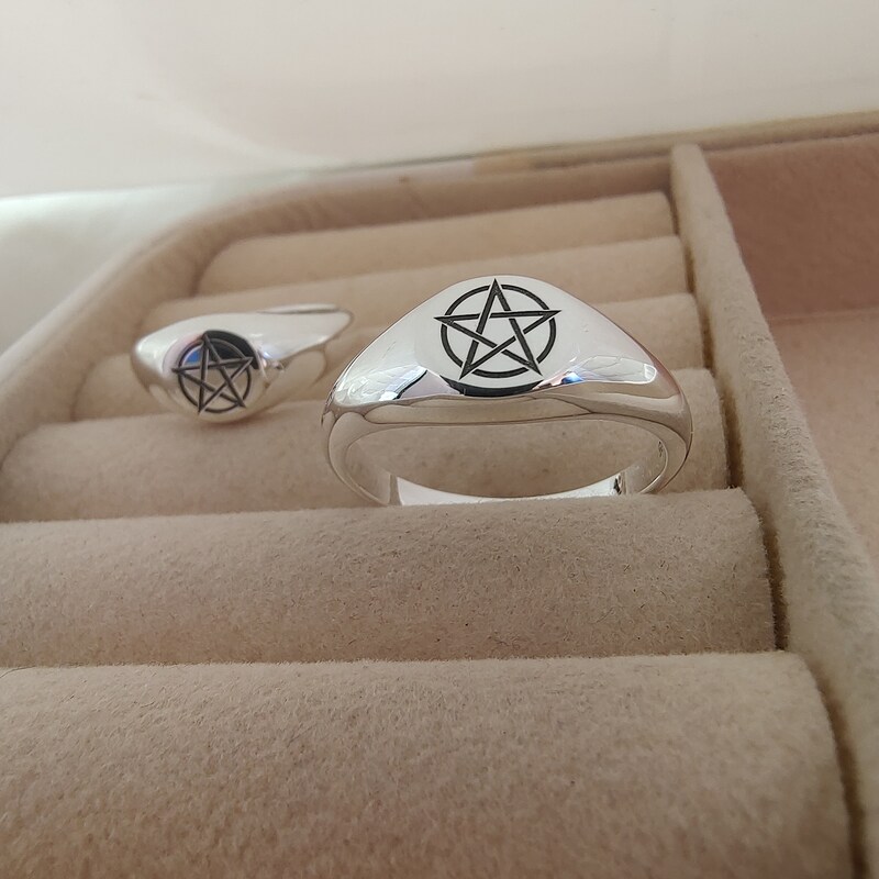 Wiccan Ring - Etsy