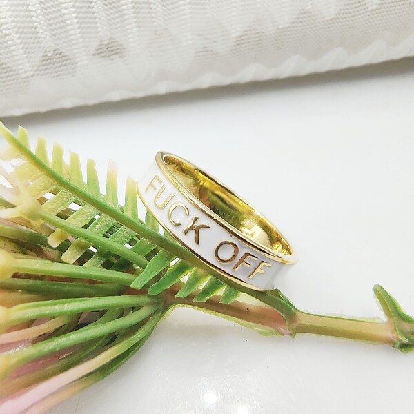 Middle Finger Ring - Etsy