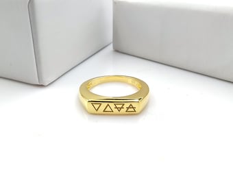 Earth Elements Ring - Etsy