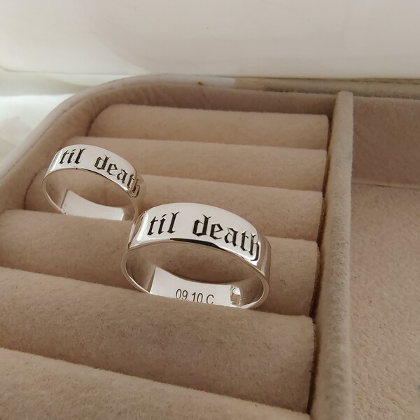Until Death Ring - Etsy