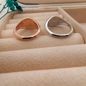 Grinch Ring Grinch Face 925 Sterling Silver Ring, Signet Ring Engraved ...