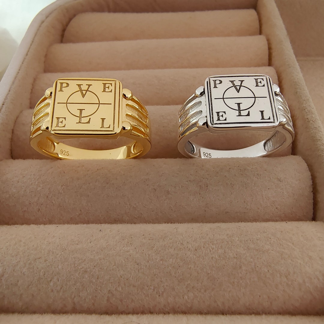 PELE Ring, John Dee PELE Ring Enochian Amulet, 925 Sterling Silver ...