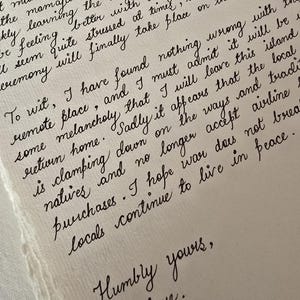 Personalized Handwritten Letter, Handwriting Note, Christmas Gifts ...