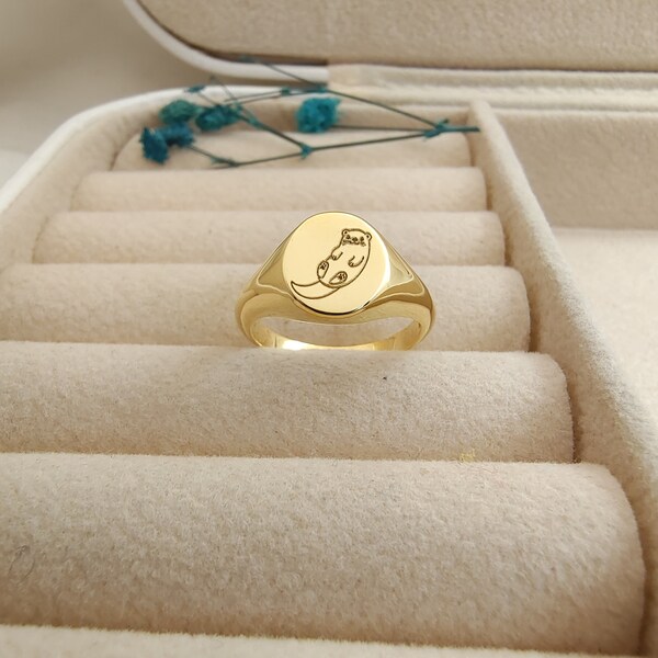 Otter Ring - Etsy