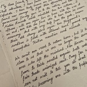 Personalized Handwritten Letter, Handwriting Note, Christmas Gifts ...