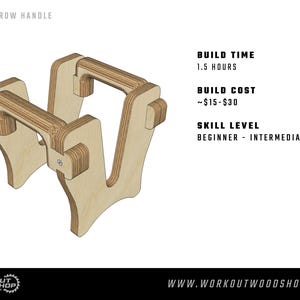 DIY Plans - T-bar Row Handle - Svg & Pdf Download - CNC Files - Etsy Canada