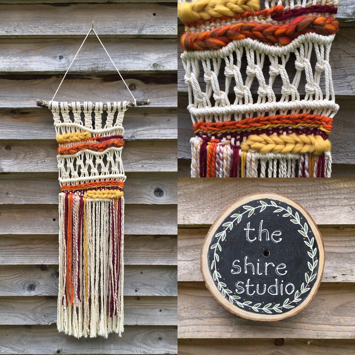 Macraweave macramé weaving wall hanging | Etsy