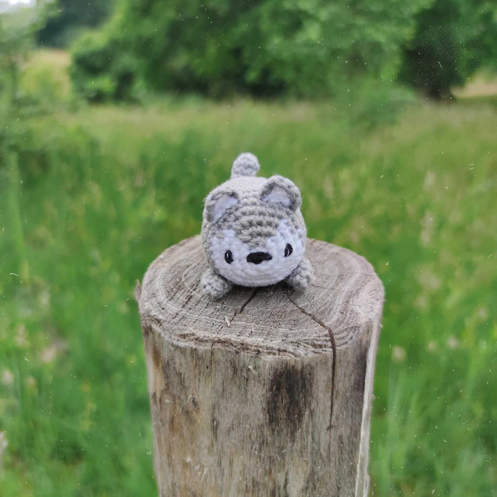 Wolf Potato Amigurumi Small Stackable Wolf Crochet Plush - Etsy