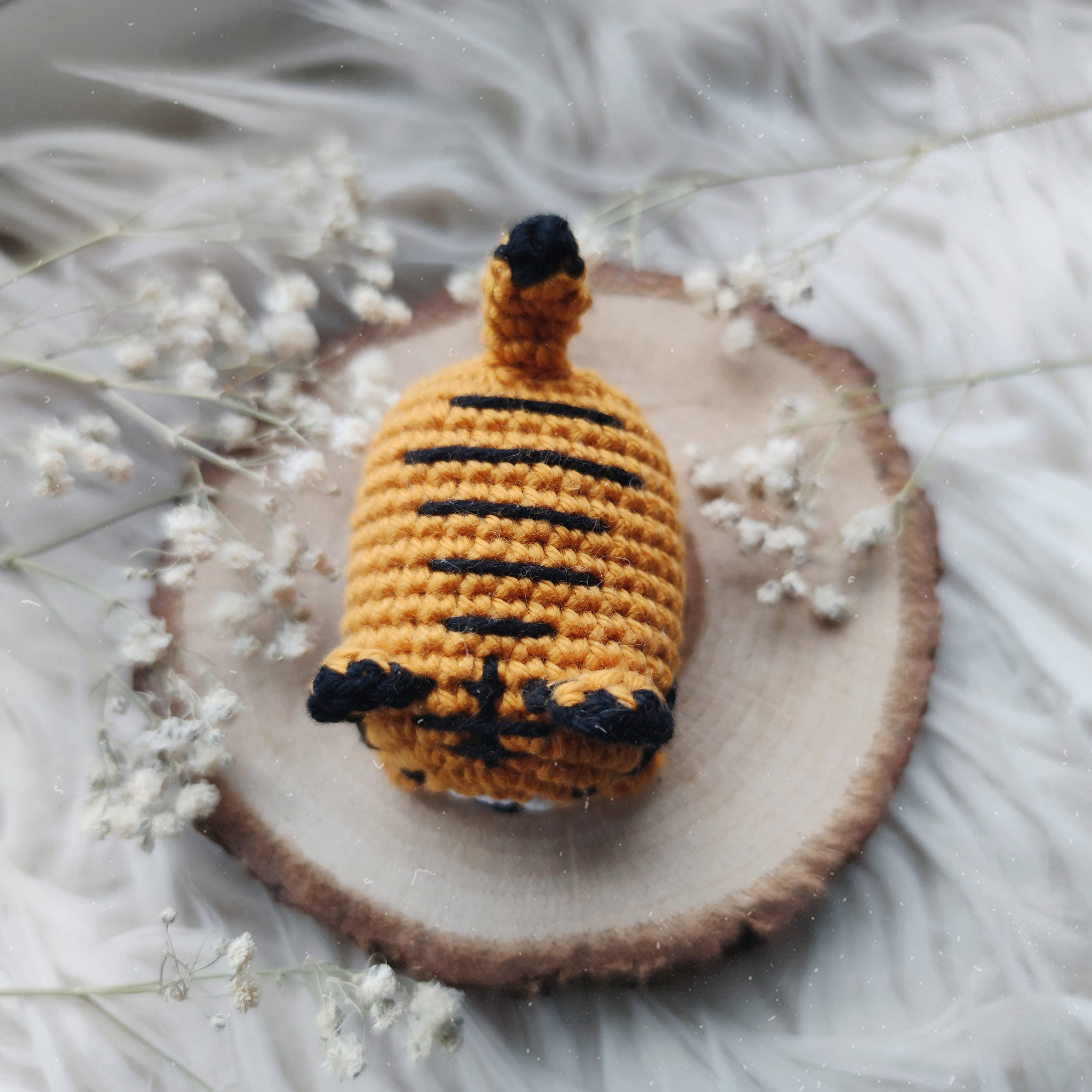 Tiger Potato Amigurumi Small Stackable Tiger Crochet Plush - Etsy