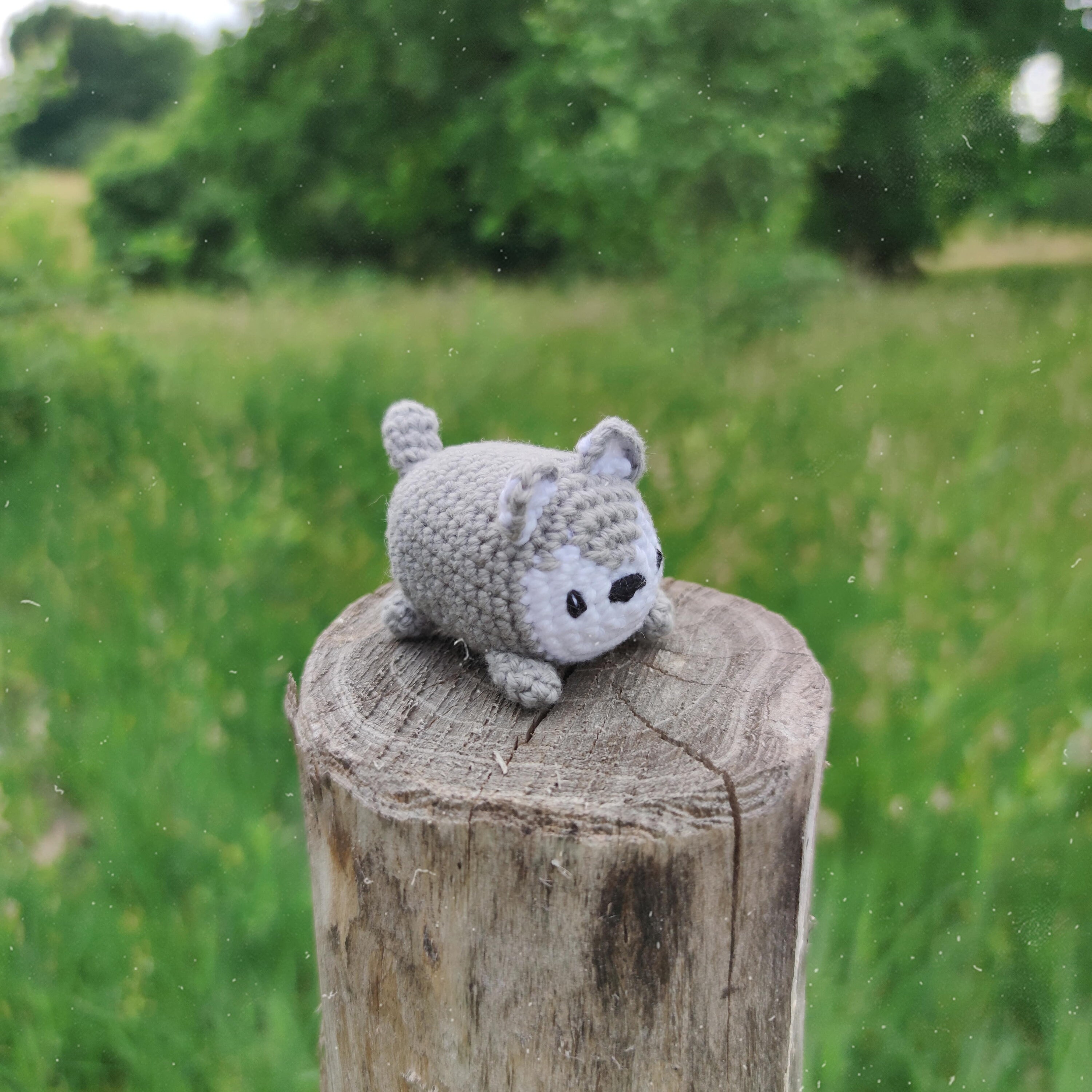Wolf Potato Amigurumi Small Stackable Wolf Crochet Plush - Etsy