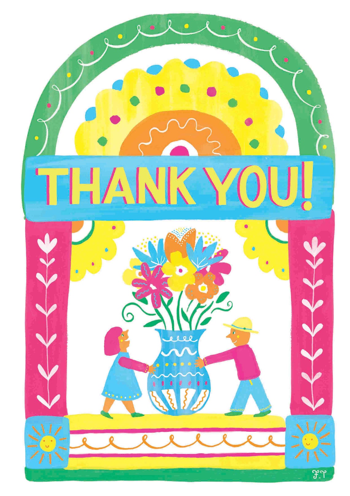 A5 Thank You Card | Etsy