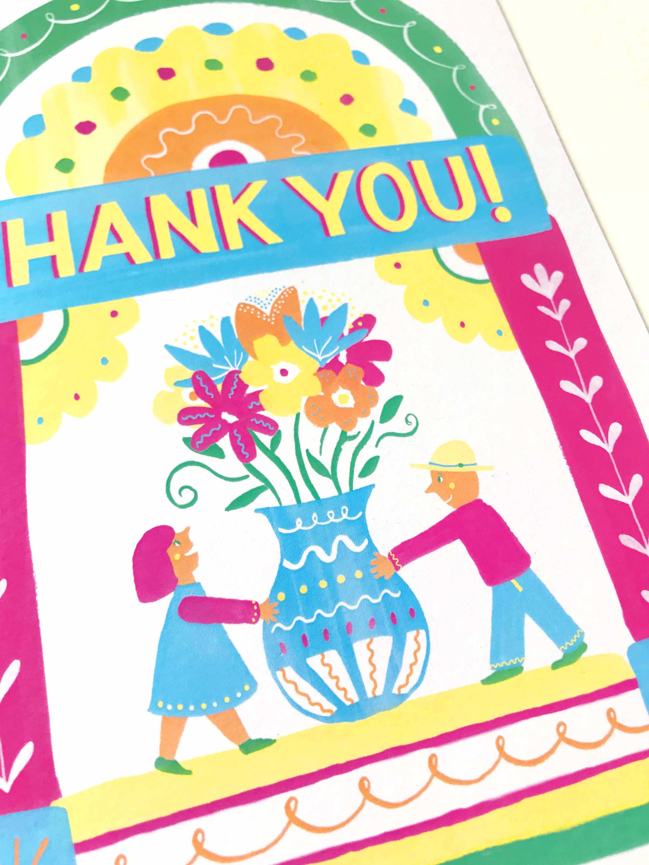 A5 Thank You Card | Etsy