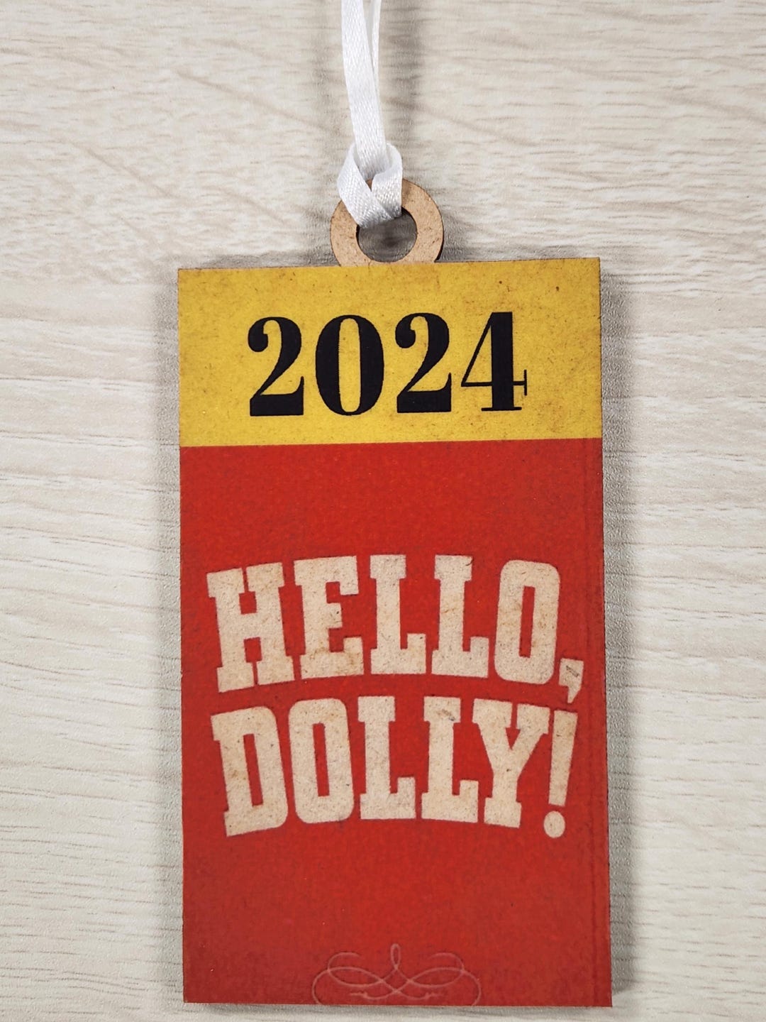 Broadway Wooden Ornament, Broadway Inspired Ornament, Theater Themed ...