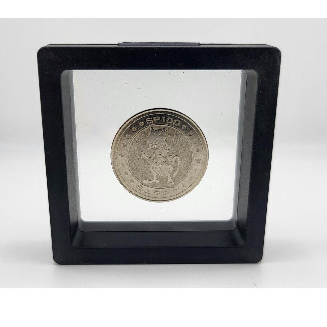 Mewtwo Pokemon Metal Japanese Battle Coin Nintendo SP 100 + FREE Case ...