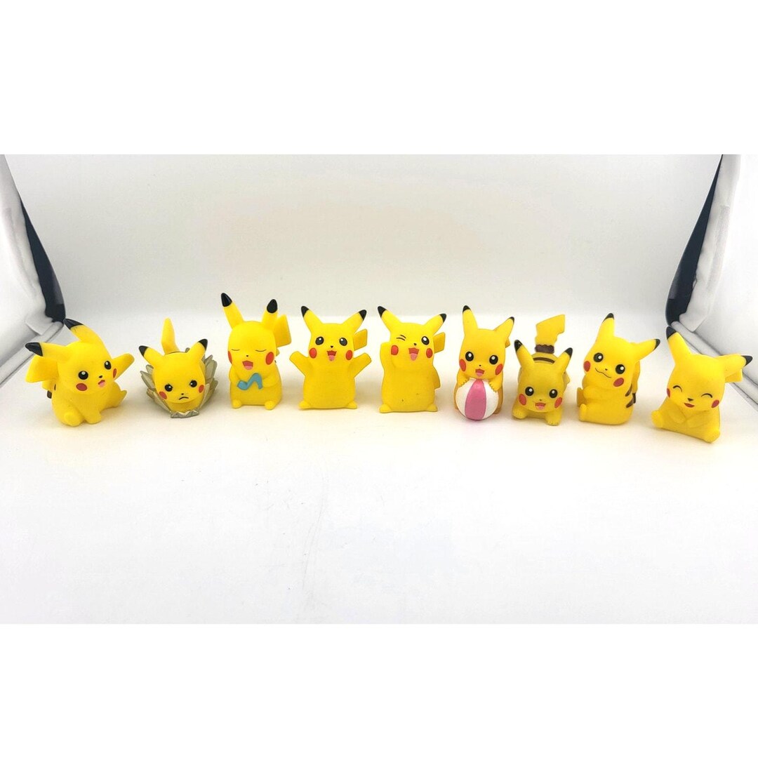 Pikachu Pokemon Finger Puppet Kids Figures Bundle Bandai - Etsy