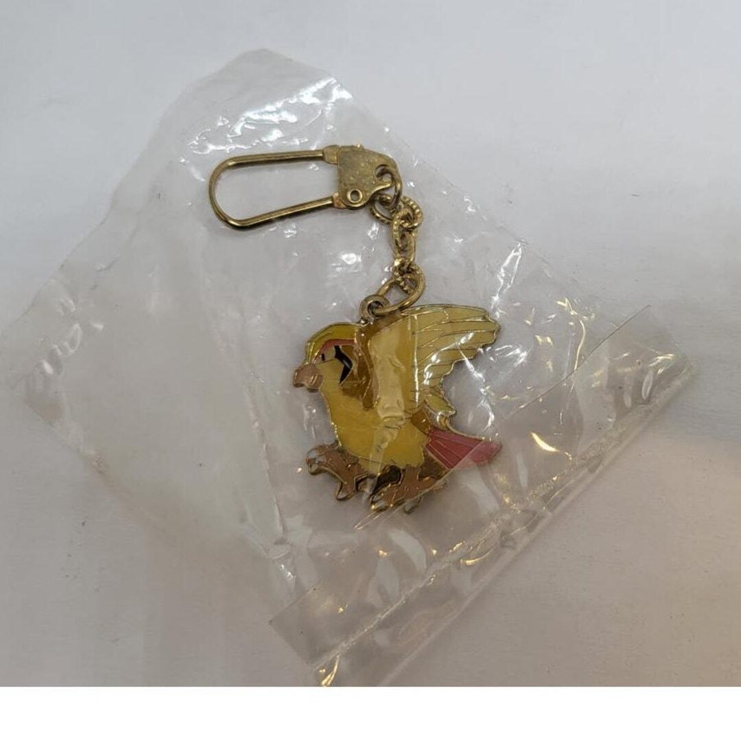 RARE Sealed Pidgeot Vintage Pokemon Center Enamel Keychain Charm ...