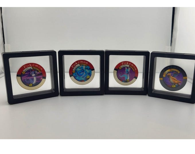 Dratini Dragonair Dragonite Pokemon Battrio Coin TOMY Tokens + FREE ...