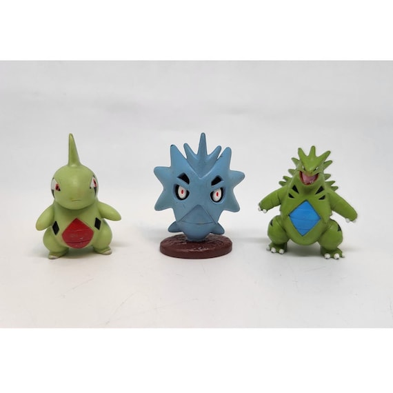 Vintage Tomy CGTSJ Tyranitar Pupitar Larvitar Pokemon Figures Set Authentic Etsy Canada