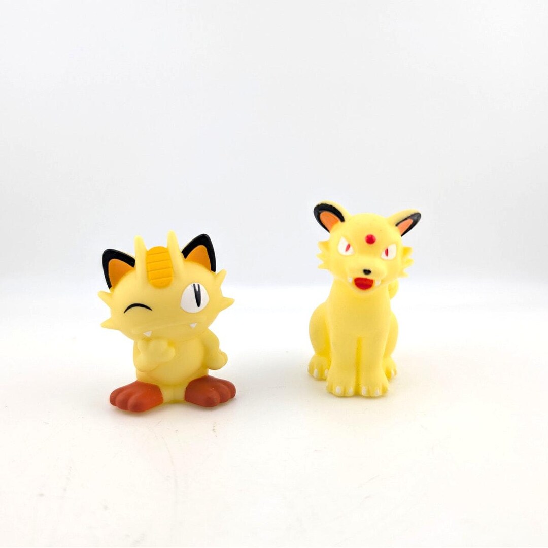 Meowth Persian Finger Puppets Figures Bandai Authentic - Etsy