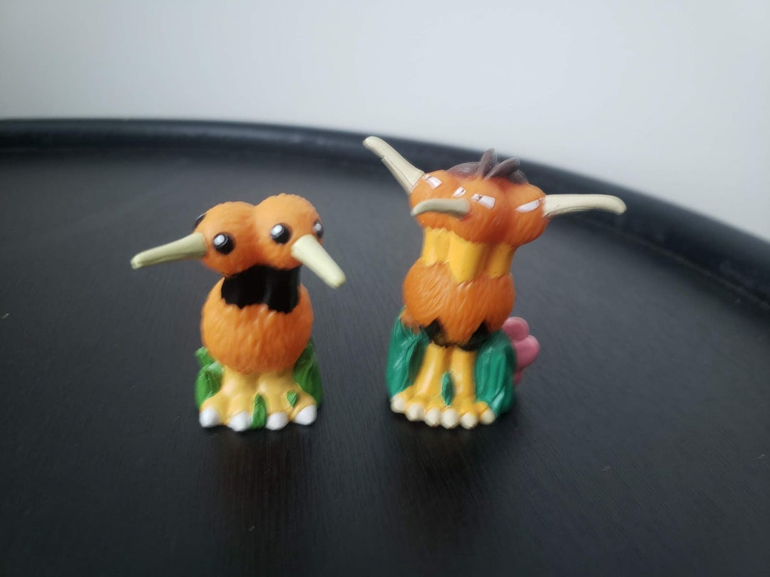 Doduo and Dodrio Finger Puppet Figures Pokemon Bandai Vintage - Etsy