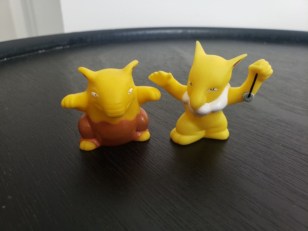 1997 Drowzee Hypno Pokemon Finger Puppet Figures Authentic Bandai Retro ...