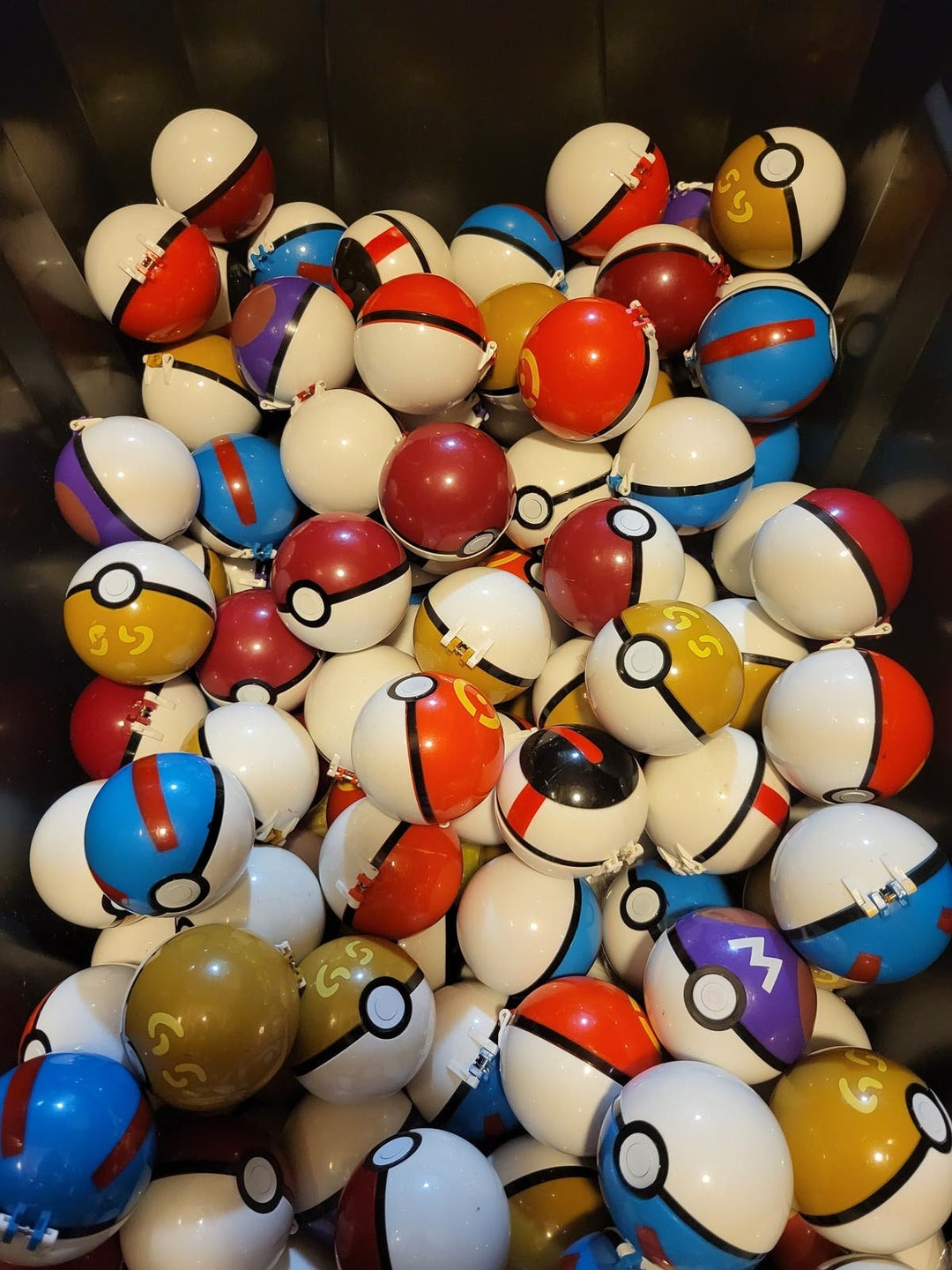 6 Assorted Pokeballs for Pokemon Tomy Bandai Battle Figures - Etsy