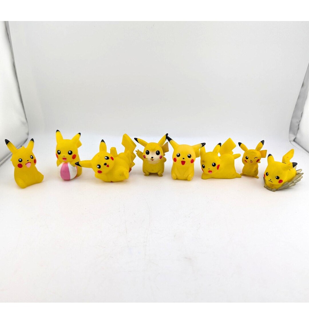 Pikachu Pokemon Finger Puppet Kids Figures Bundle Bandai - Etsy