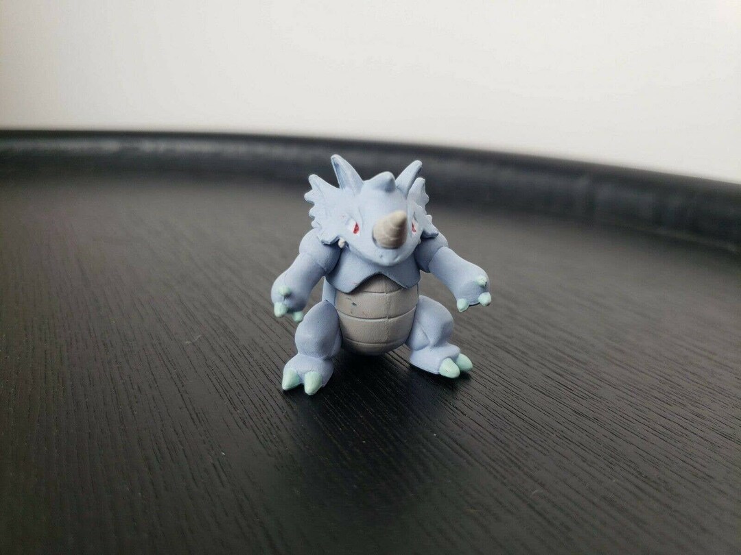 Rhydon Pokemon Figure Official - Etsy