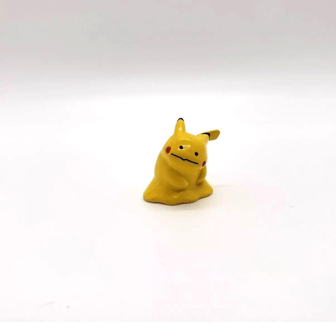 Ditto as Pikachu Bandai Pokemon Center Figure #13 - Etsy