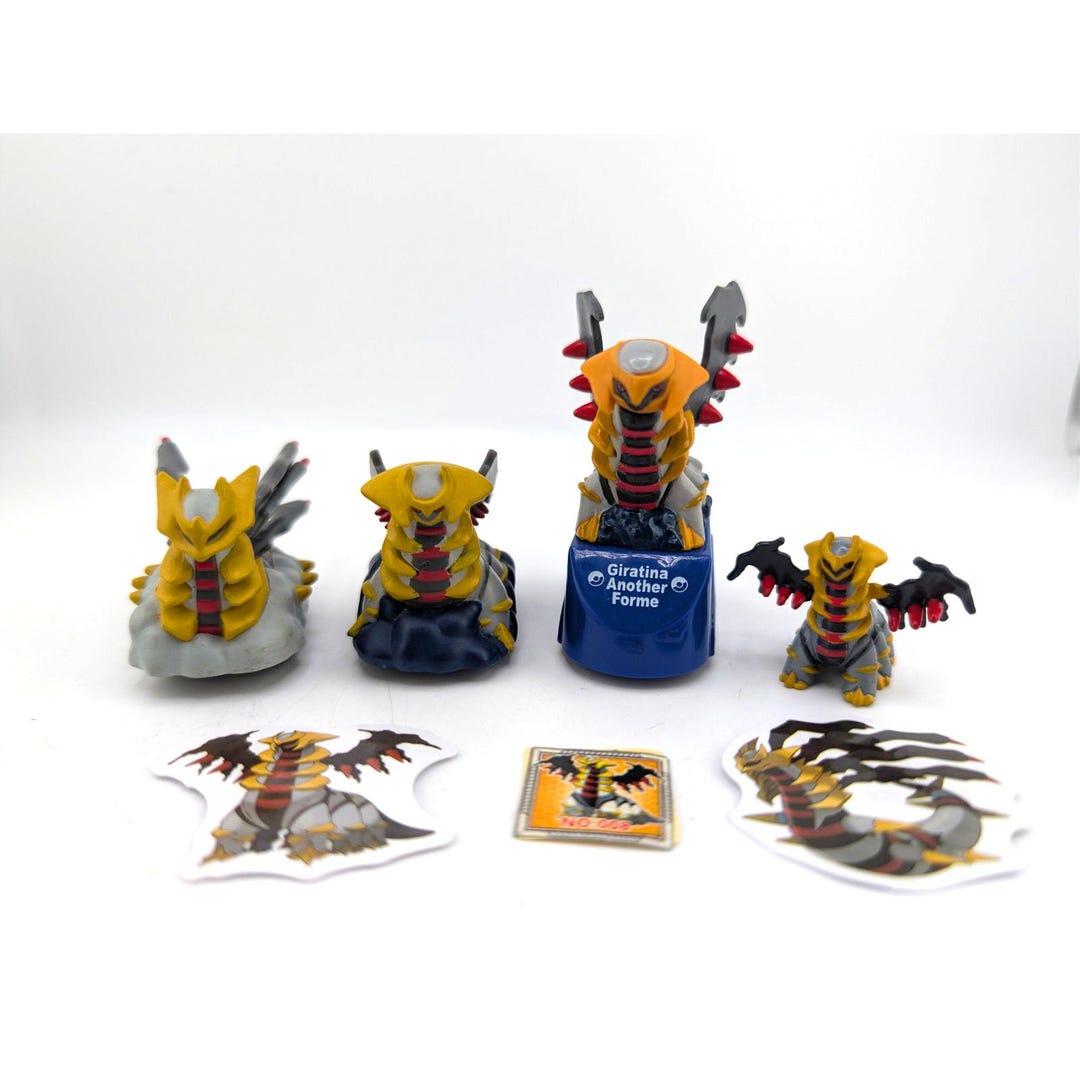 Giratina Lot Figures Pokemon Center Tomy Bandai Cars Toy Bundle - Etsy
