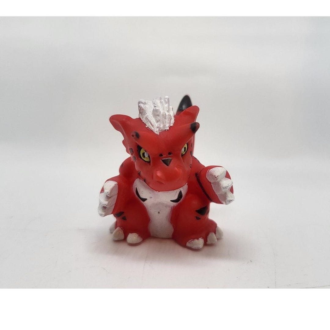 Growlmon Digimon Finger Puppet Kids Figure Bandai - Etsy