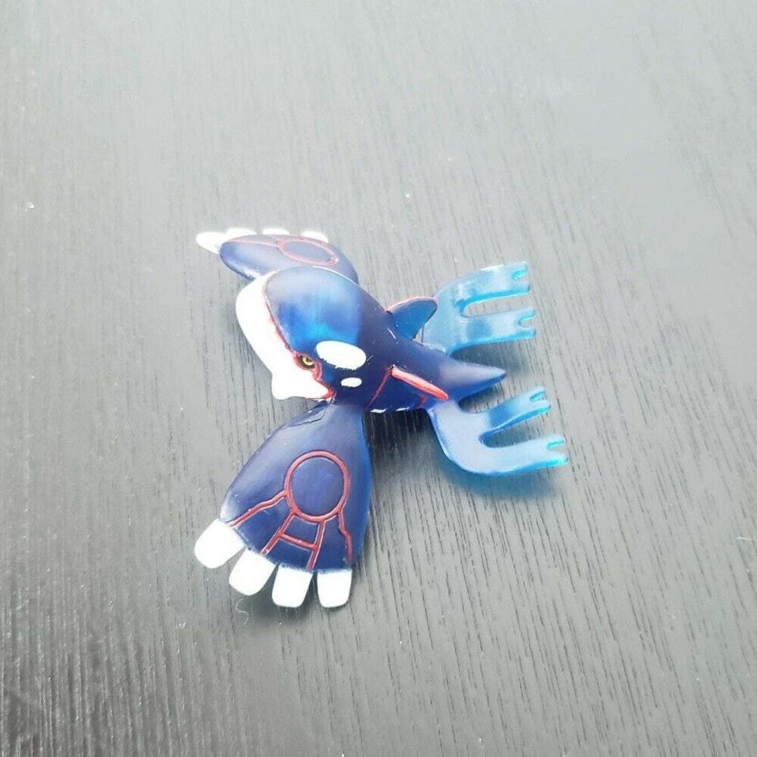 Clear Kyogre Pokemon Center Figure Tomy #1 - Etsy