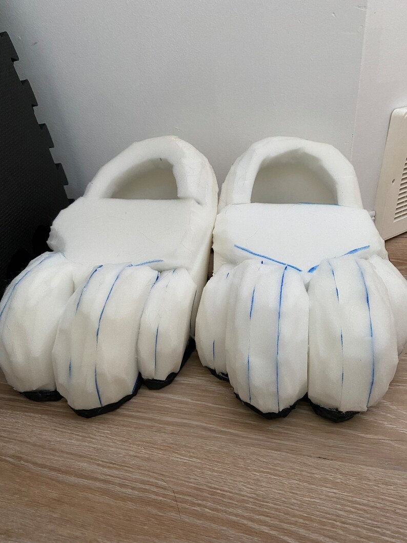 Unfinished Fursuit Feet Paws Base Halloween Costume - Etsy