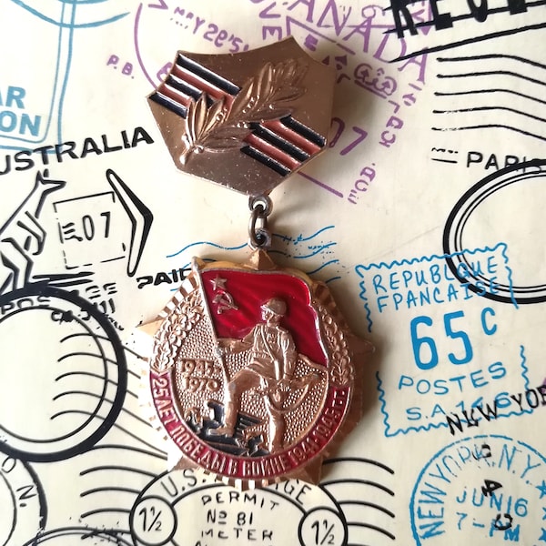 Wwii Victory Pin - Etsy