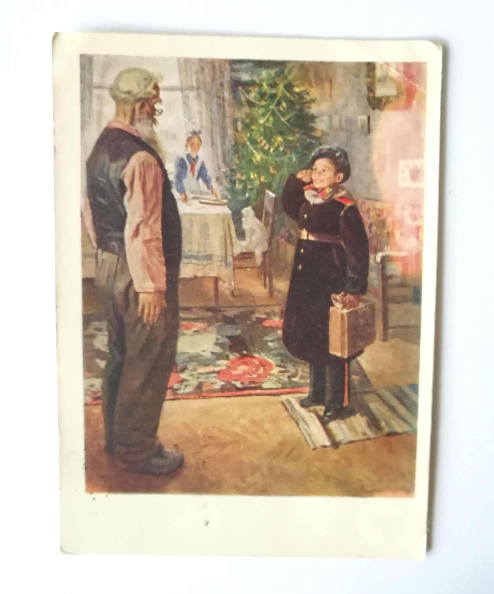 Soviet Painting Fedor Reshetnikov Arrived for the Holidays - Etsy