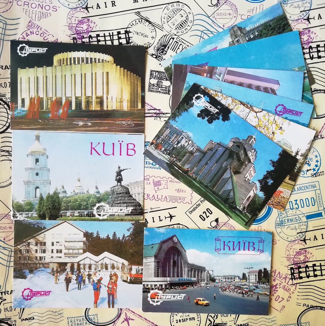 Tourism in the USSR, Architecture, Nature, Monuments, Kyiv, Vintage ...