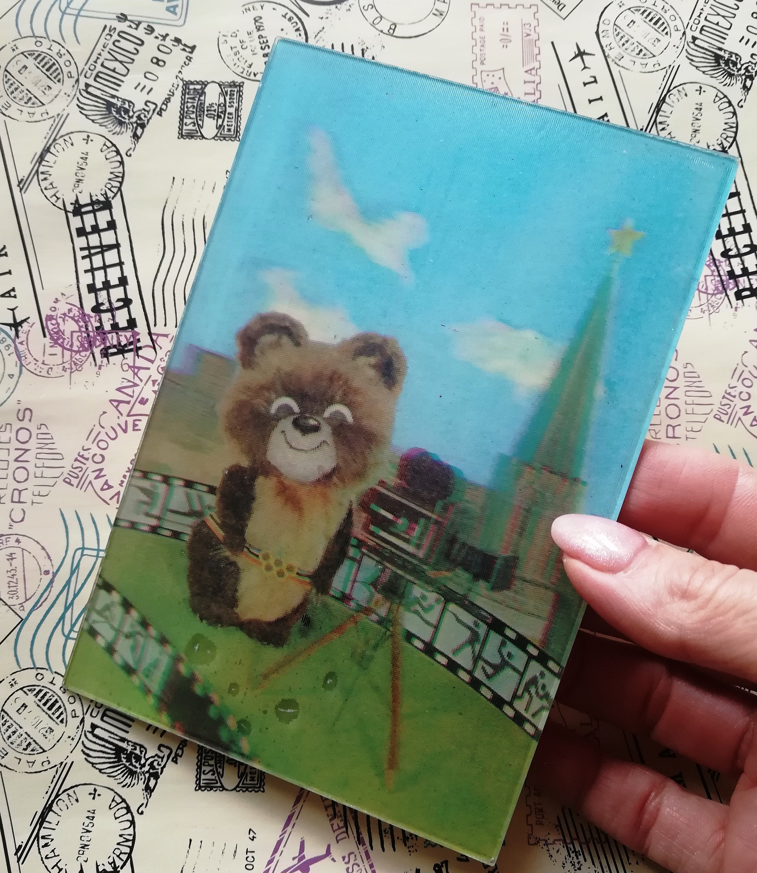 Olympic Bear Misha Moscow-80 Official Mascot of Moscow - Etsy