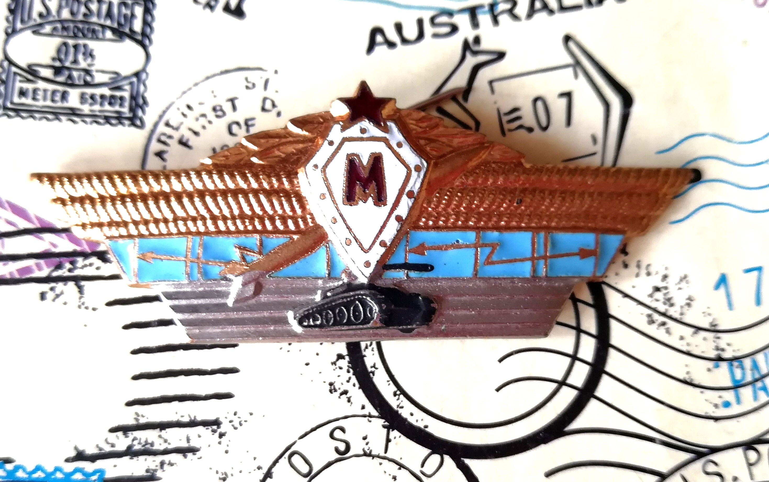Tankmaster Badges Soviet Army Award Badges Master Tanker - Etsy