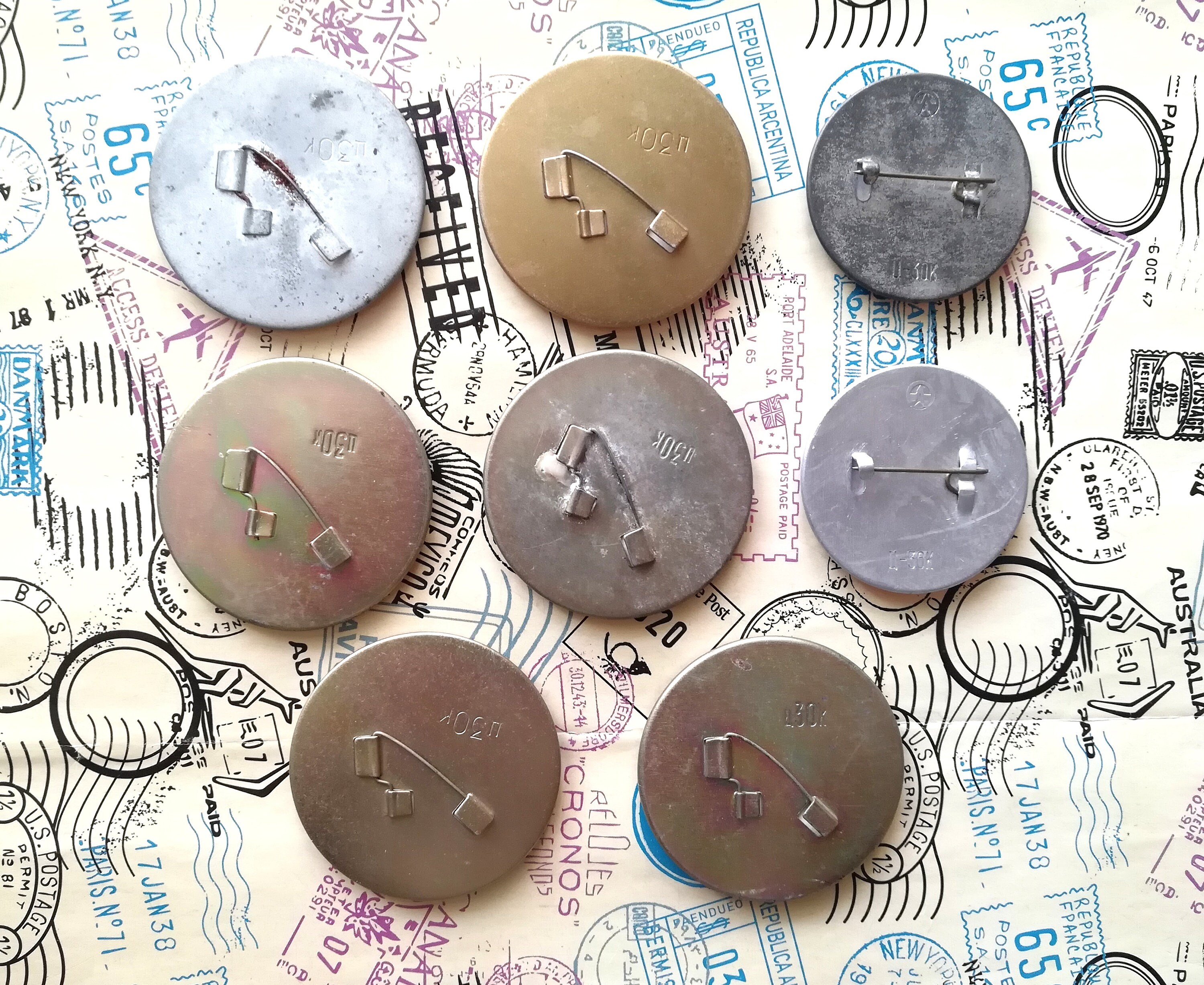 Russian Ships History Vintage Pin Badges Set of 8 Pins - Etsy