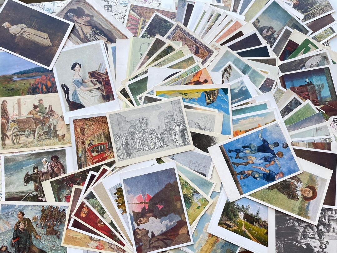 Soviet Art Postcards – Masterpieces - World, Soviet Artists, Museum ...