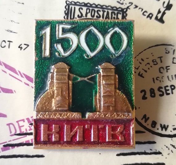 Kyiv, Capital of Ukraine, Soviet Pins, Pick from Set,… - Gem
