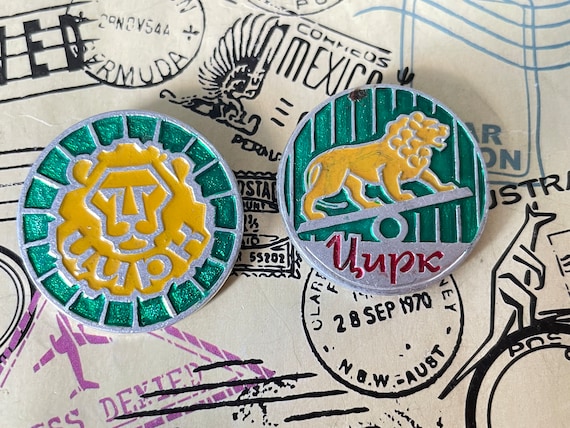 Circus badges, Circus Animals, Funny children's badge… - Gem