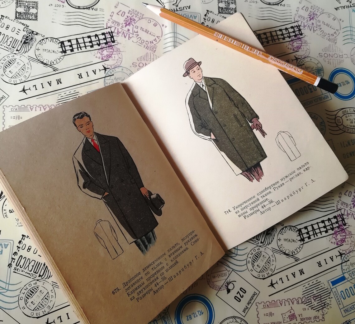 Fashion Models Album Vintage Magazine Models of Women's - Etsy