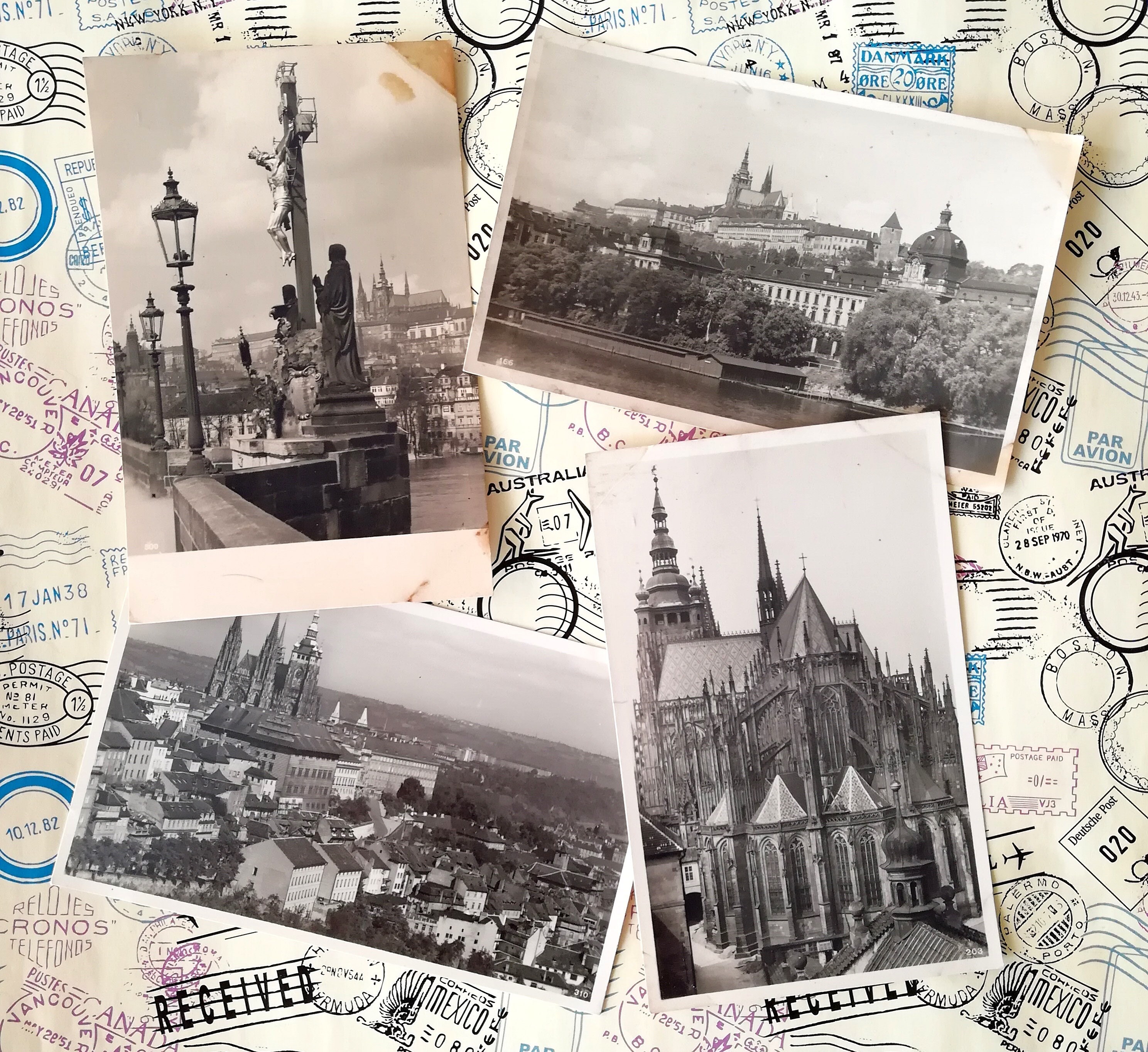 Praha Prague Czechoslovakia Vintage Unused Postcard Czech - Etsy