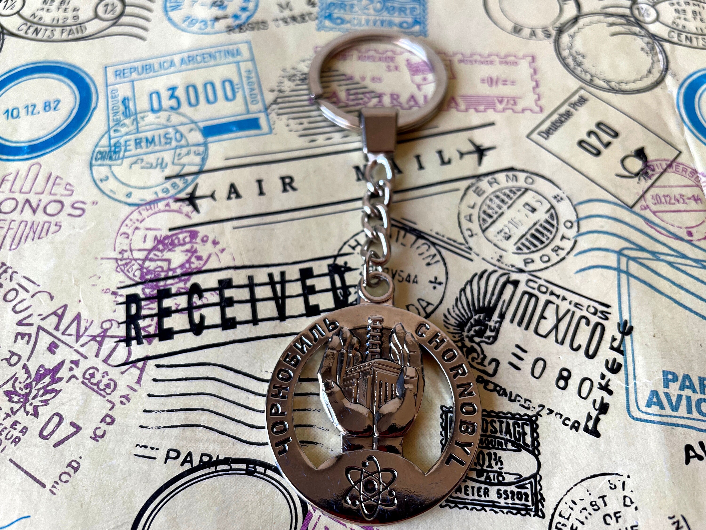 Chernobyl Key Ring for Memory Man-made Catastrophe - Etsy
