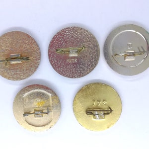 Sport, Sports Judge, Referee Categories, Set of 5 Colorful Soviet ...