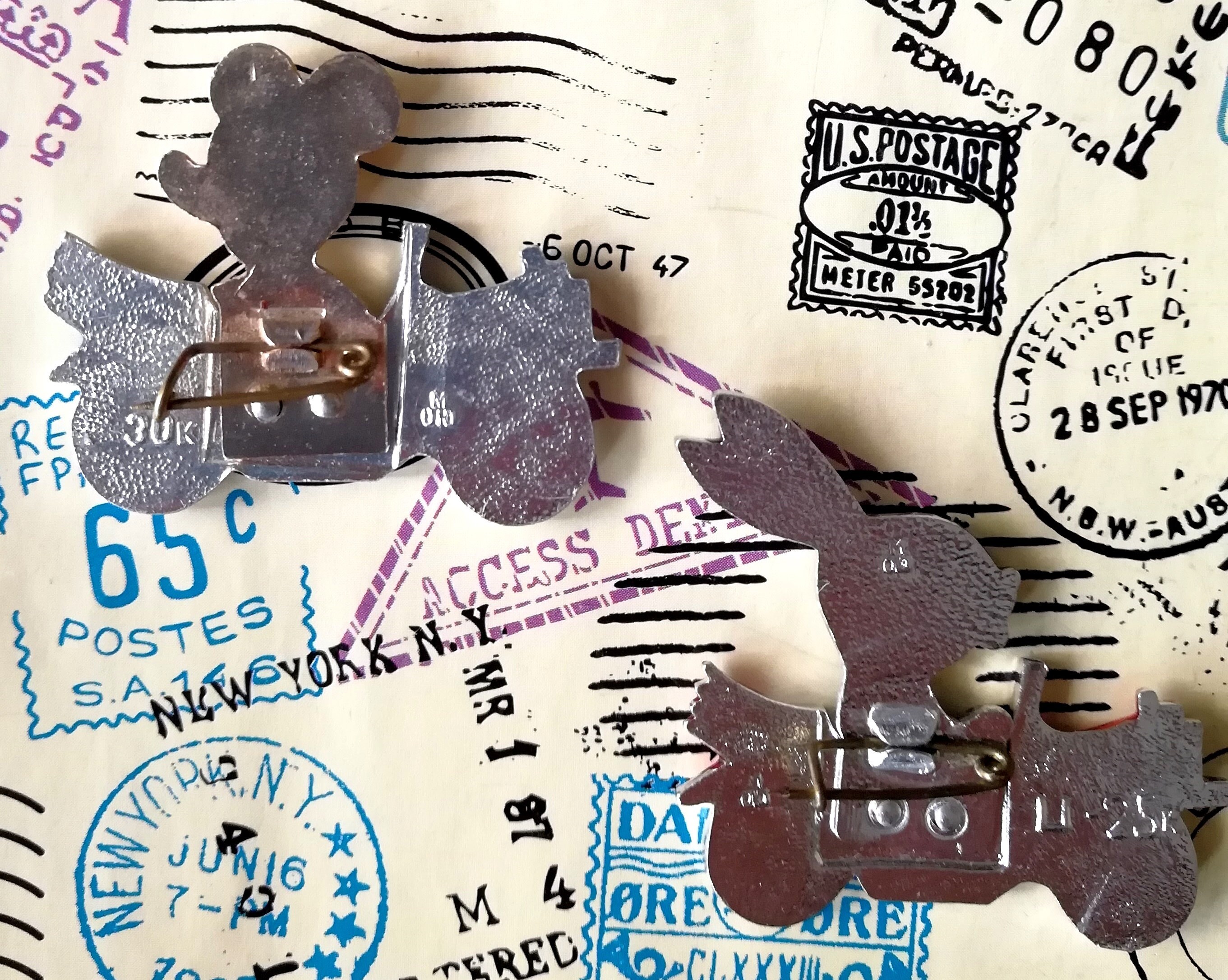 Child Badges Backpack Badges Jacket Decoration Bunny and - Etsy