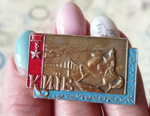 Kyiv, Capital of Ukraine, Soviet Pins, Pick from Set,… - Gem