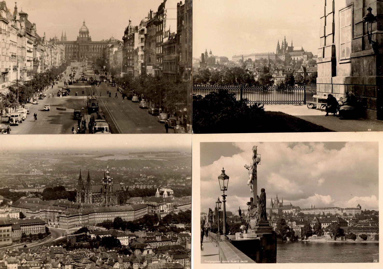 Praha Prague Czechoslovakia Vintage Unused Postcard Czech - Etsy